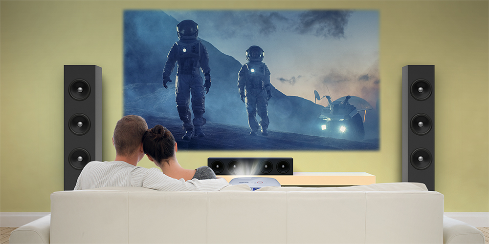 Beamer ohne Leinwand auf farbigen Oberflächen nutzen - geht das? | BenQ ...