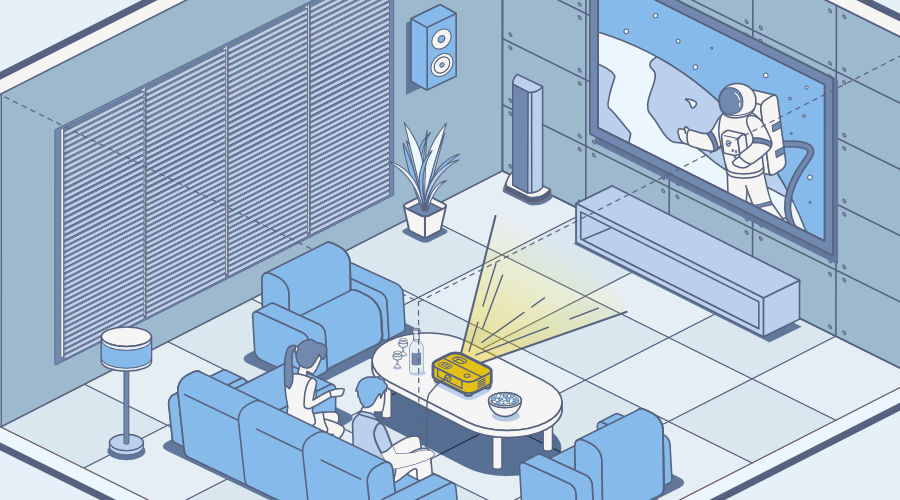 A 4K Projector Buying Guide: Viewing room, projection size and content ...