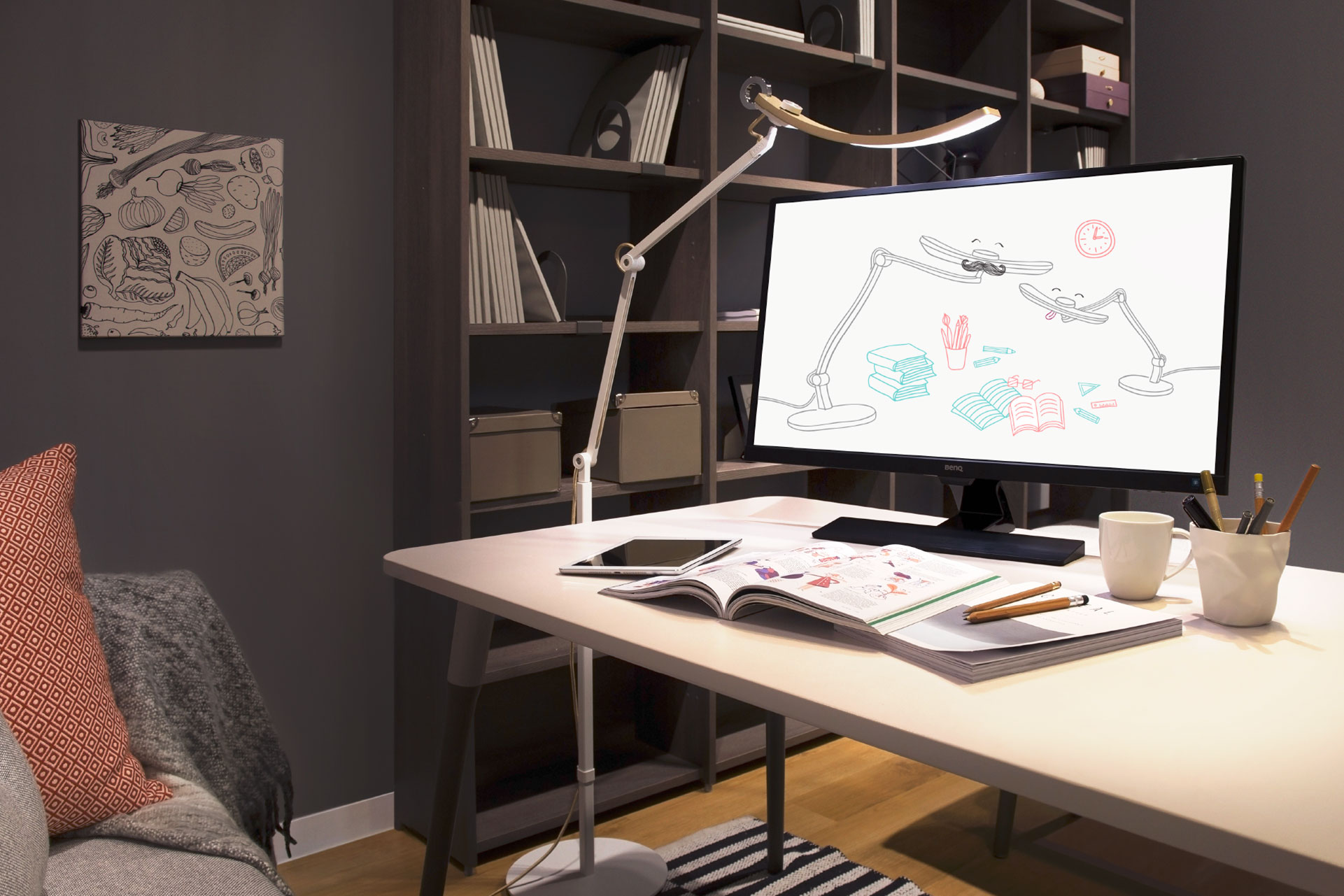 High CRI desk lamp: why does the color rendering index matter in ...