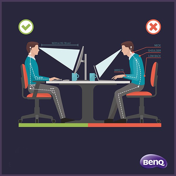 Five Reasons to Choose an Eye-Care Monitor｜BenQ Singapore