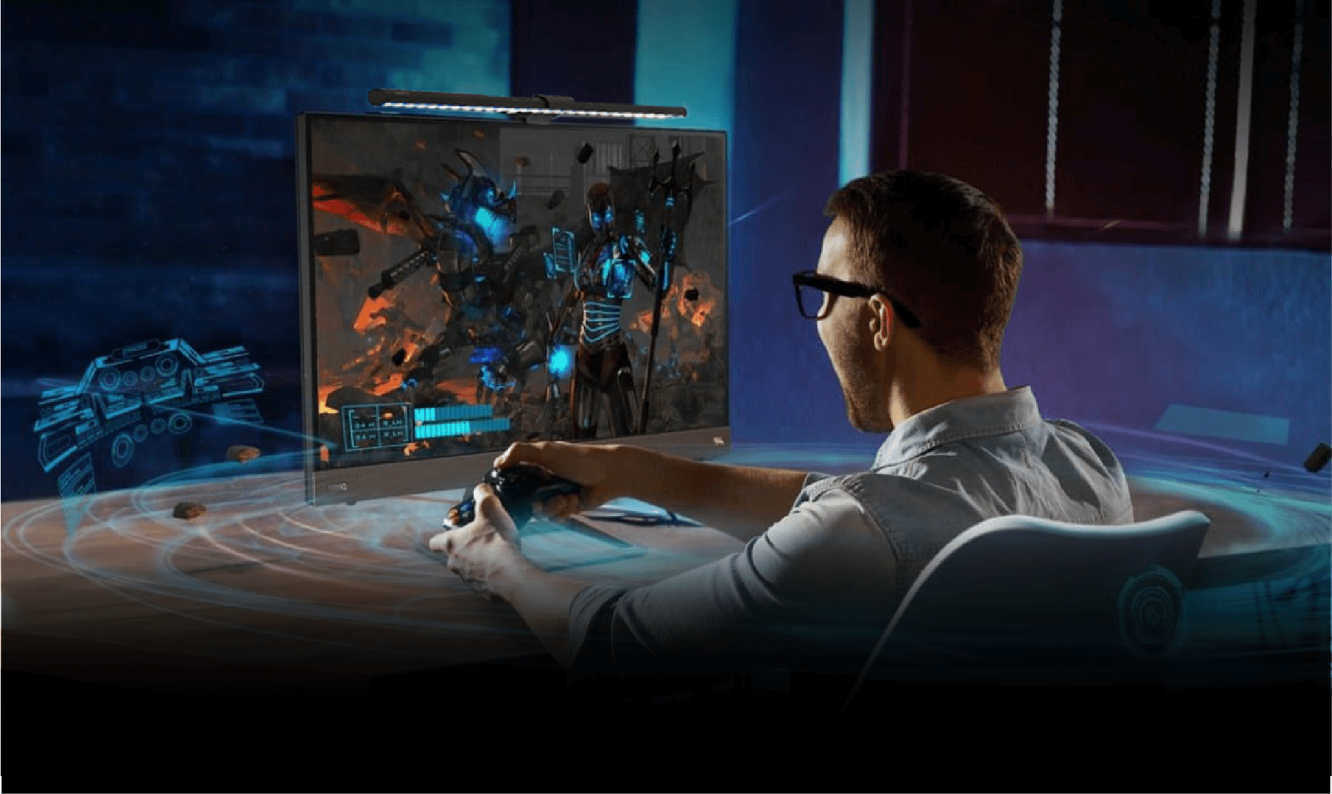 Improve Your Gaming Space with the Best LED Gaming Lamp | BenQ US