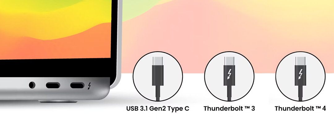 Thunderbolt 3, Thunderbolt 4, and USB 3.1 Gen2 Type C: Faster ...