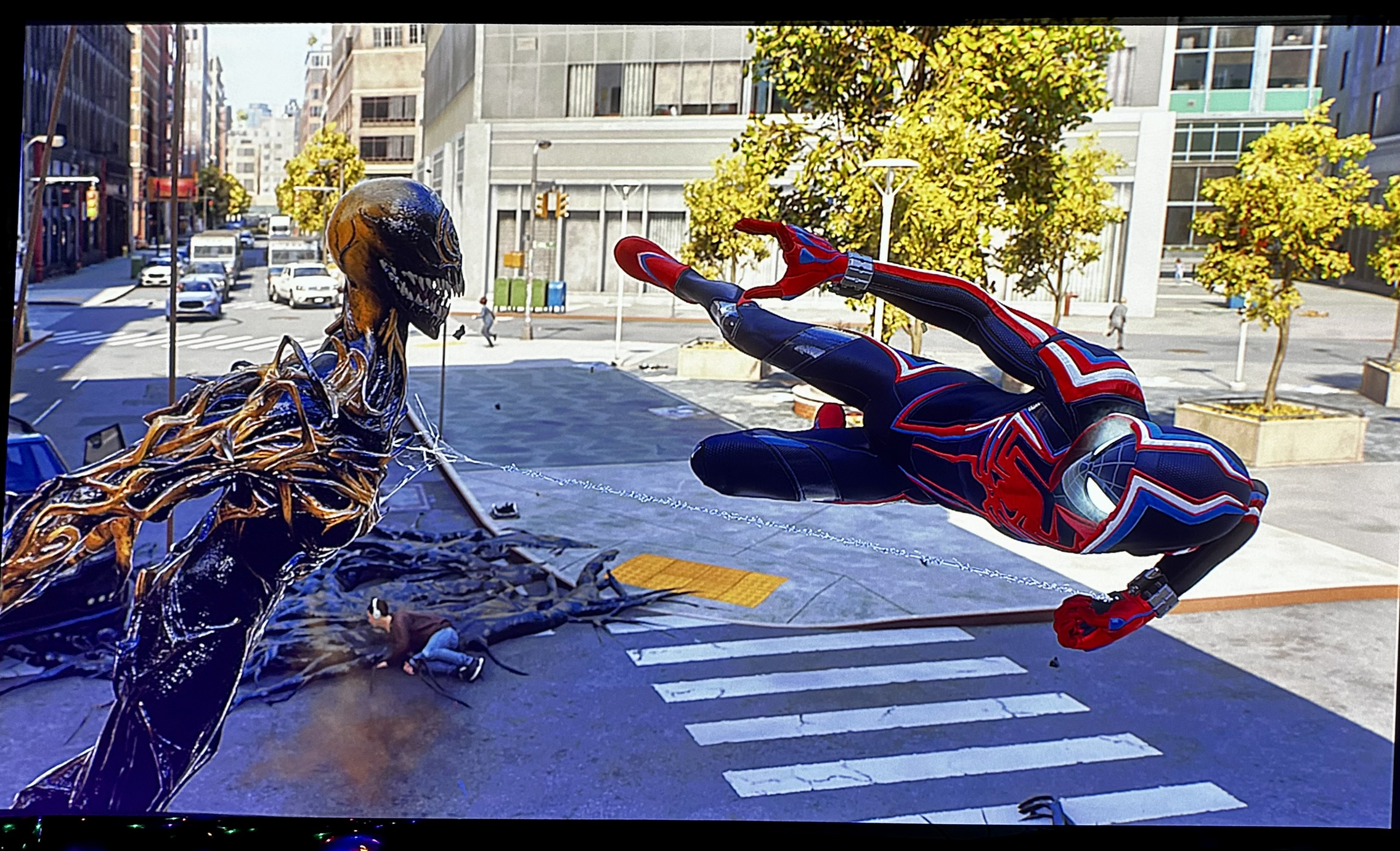 Swing Into Action with Marvel’s Spider-Man 2 on a BenQ Gaming Projector | BenQ US