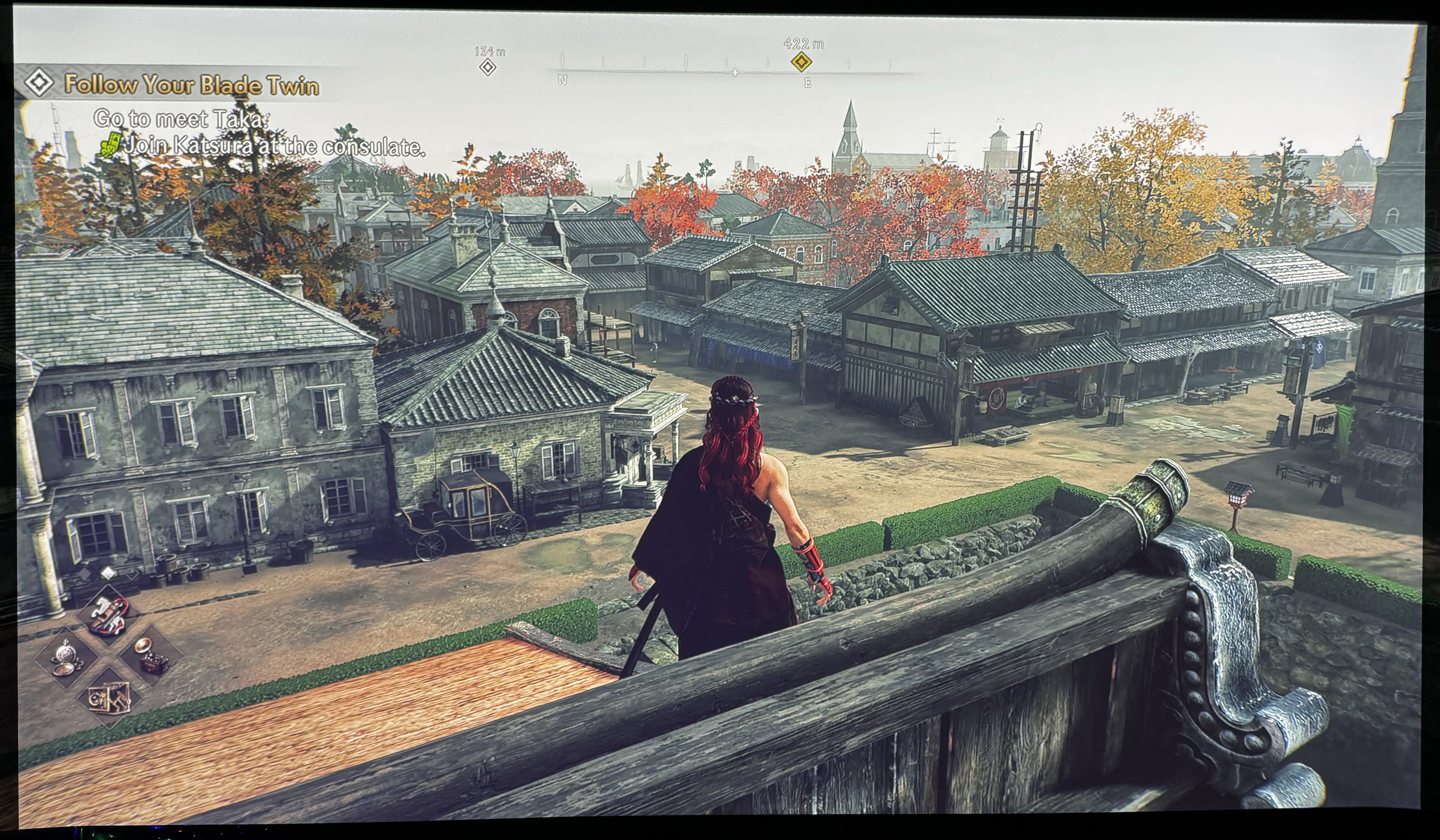 Forge Your Fate in Rise of the Ronin on a X3100i BenQ Gaming Projector ...