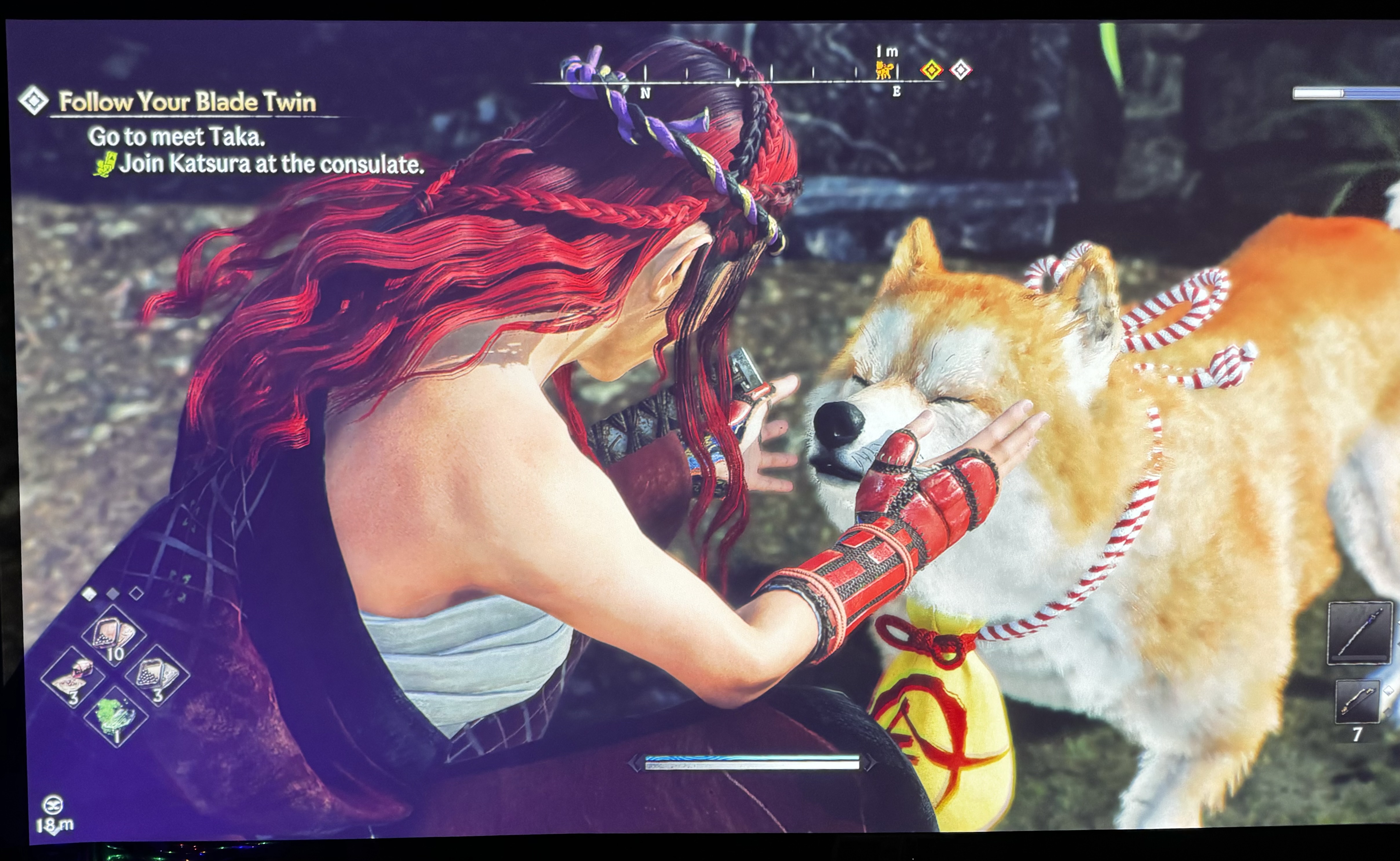 Forge Your Fate in Rise of the Ronin on a X3100i BenQ Gaming Projector ...