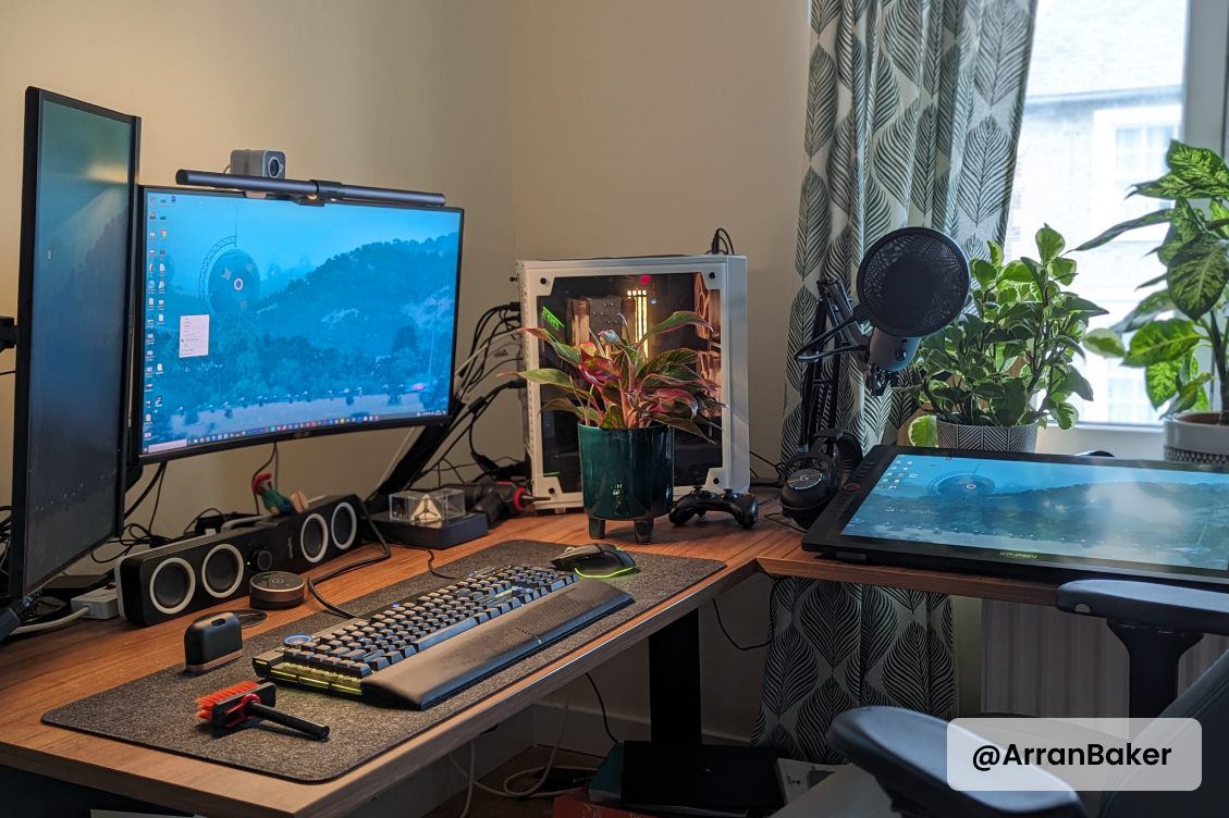 Best Dual Monitor Desk Setup for Programmers | BenQ US