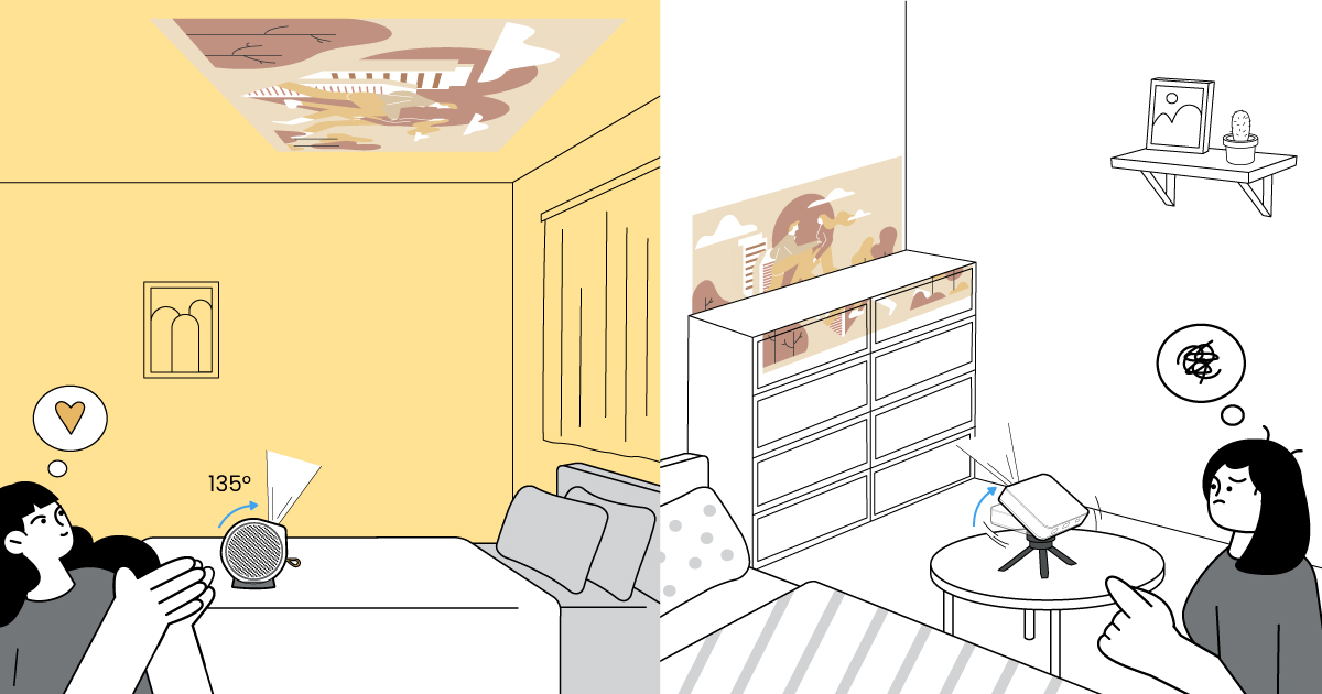 Projecting onto the Ceiling: How to Set Up a Ceiling Projector with ...