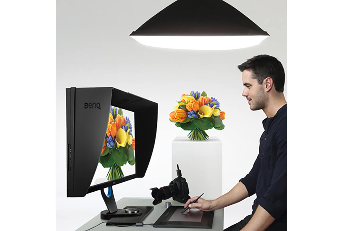 SW320 is the Best 4K photography Monitor for Photo-editing | BenQ India