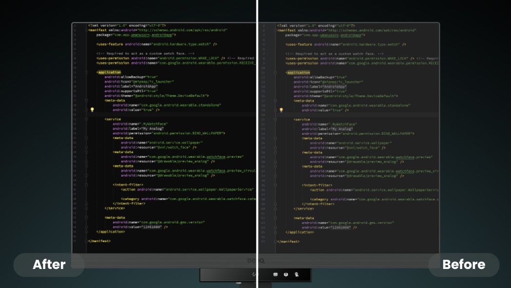 Best Programming Monitor for Eye Strain Reduction | BenQ US