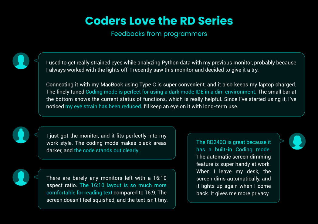 The Best Monitors for Text Clarity: Unlock BenQ Coding Mode | BenQ US