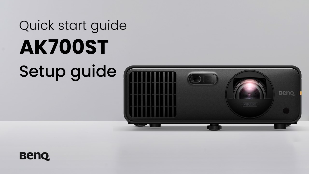 AK700ST | Quick Start Guide | BenQ US