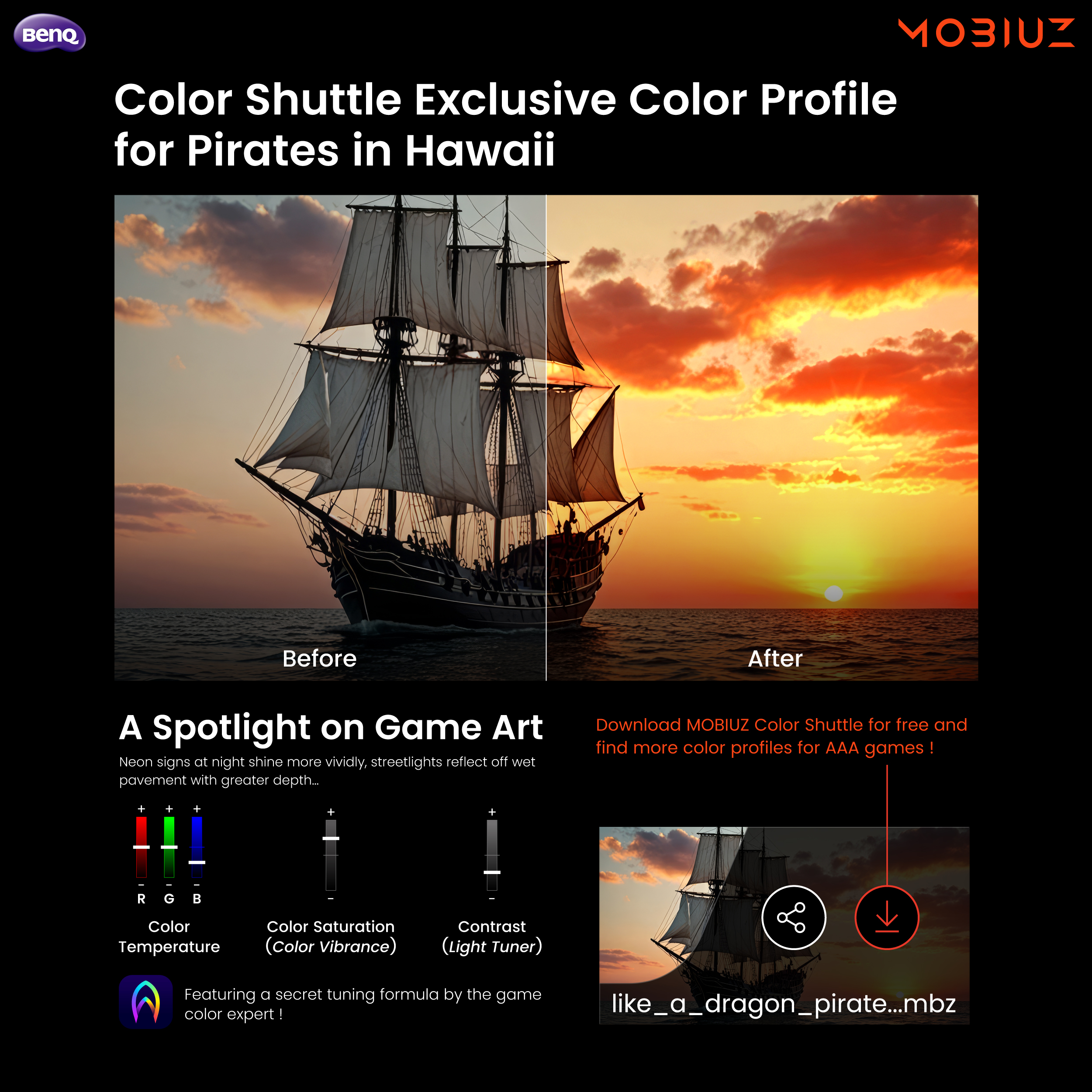 Explore Stunning Color Profiles for AAA Worlds with MOBIUZ Color ...