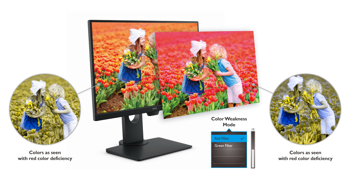 BenQ Color Weakness Mode to Bring the Easier View to Those in Need ...