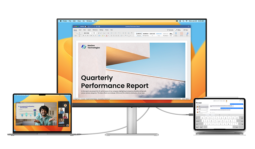 為 iPad 擴充視野！外接螢幕提升多工情境使用效率｜BenQ 台灣