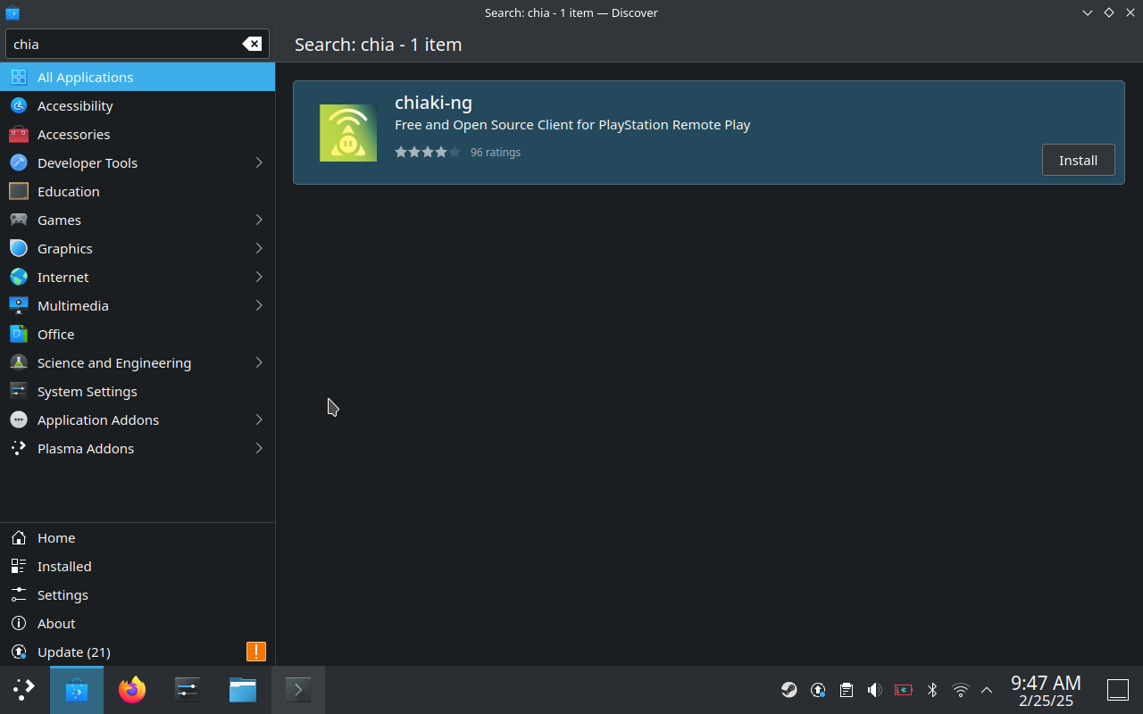 How to Remote Play PS5 Game on Steam Deck via chiaki4deck/ chiaki-ng ...