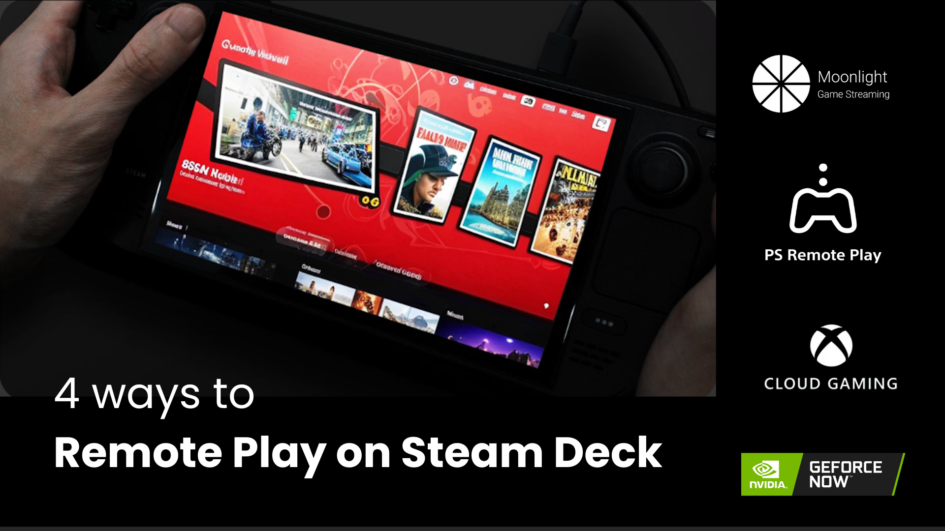 4 Ways to remote play on Steam Deck | BenQ US