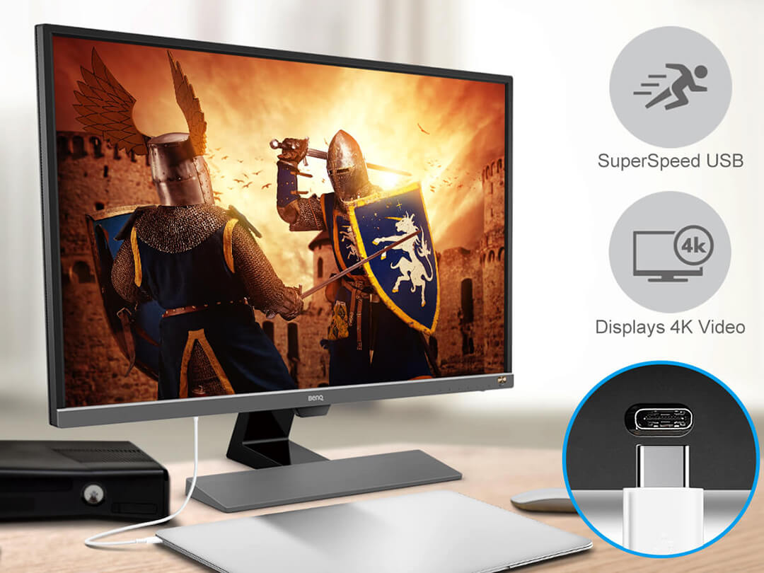 EW3270U Video Enjoyment Monitor with Eye-care Technology | BenQ