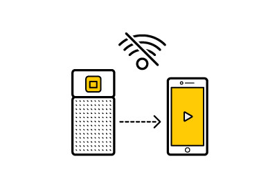 GV1 Mini Portable Projector with Bluetooth, connect your movies and ...