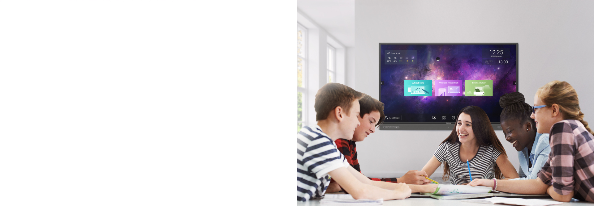 BenQ ClassroomCare™ Education Interactive Display | BenQ Business US