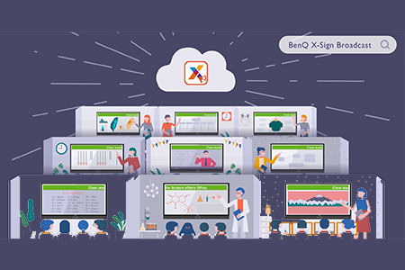 Empower the Traditional School’s PA System with X-Sign Broadcast | BenQ ...
