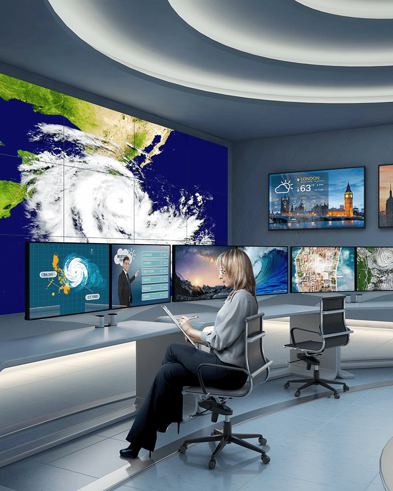 Surveillance Control Room | BenQ Display Solution