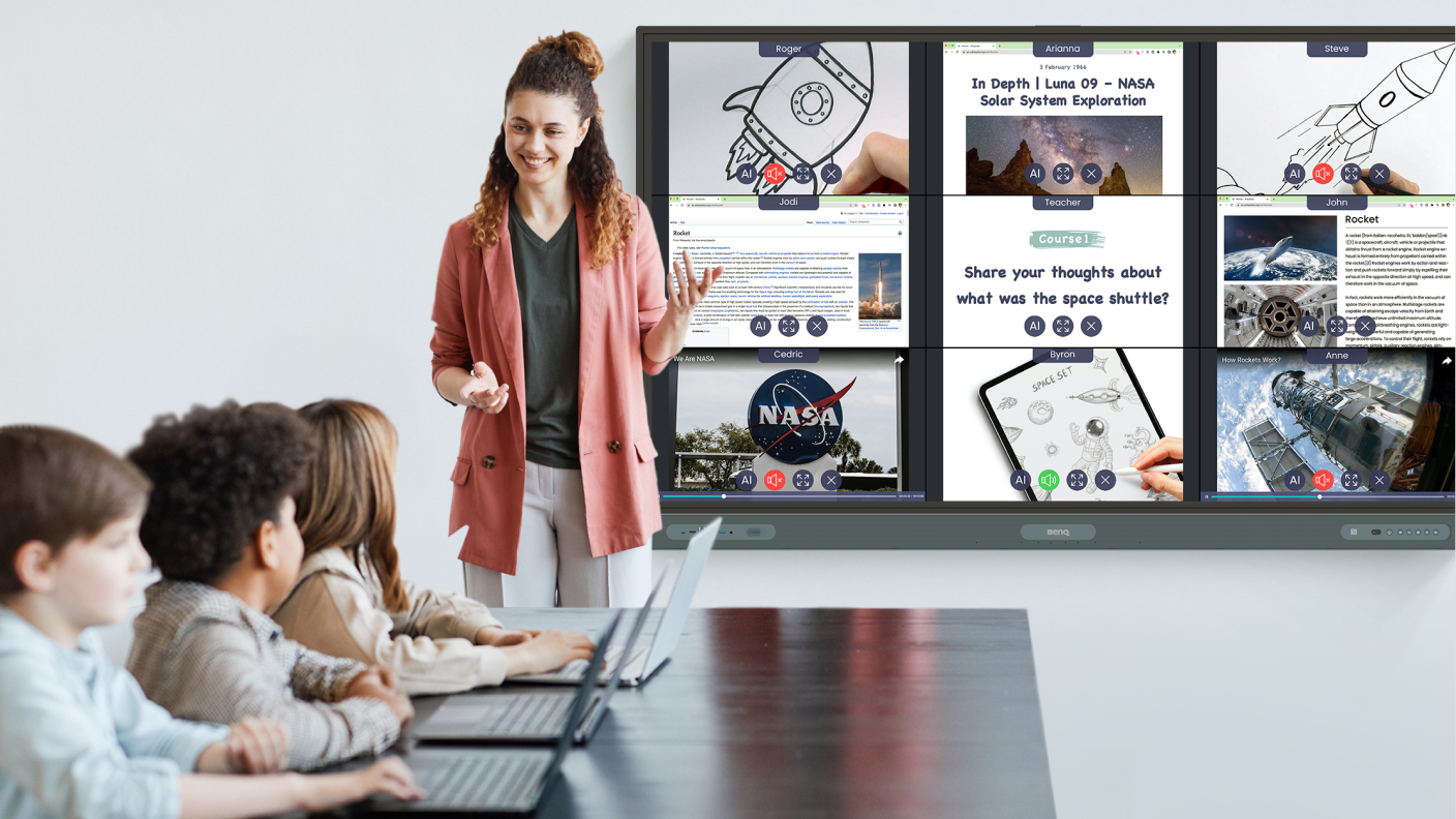 10 Ways to Transform Classroom Screen Sharing with InstaShare 2 | BenQ Education US