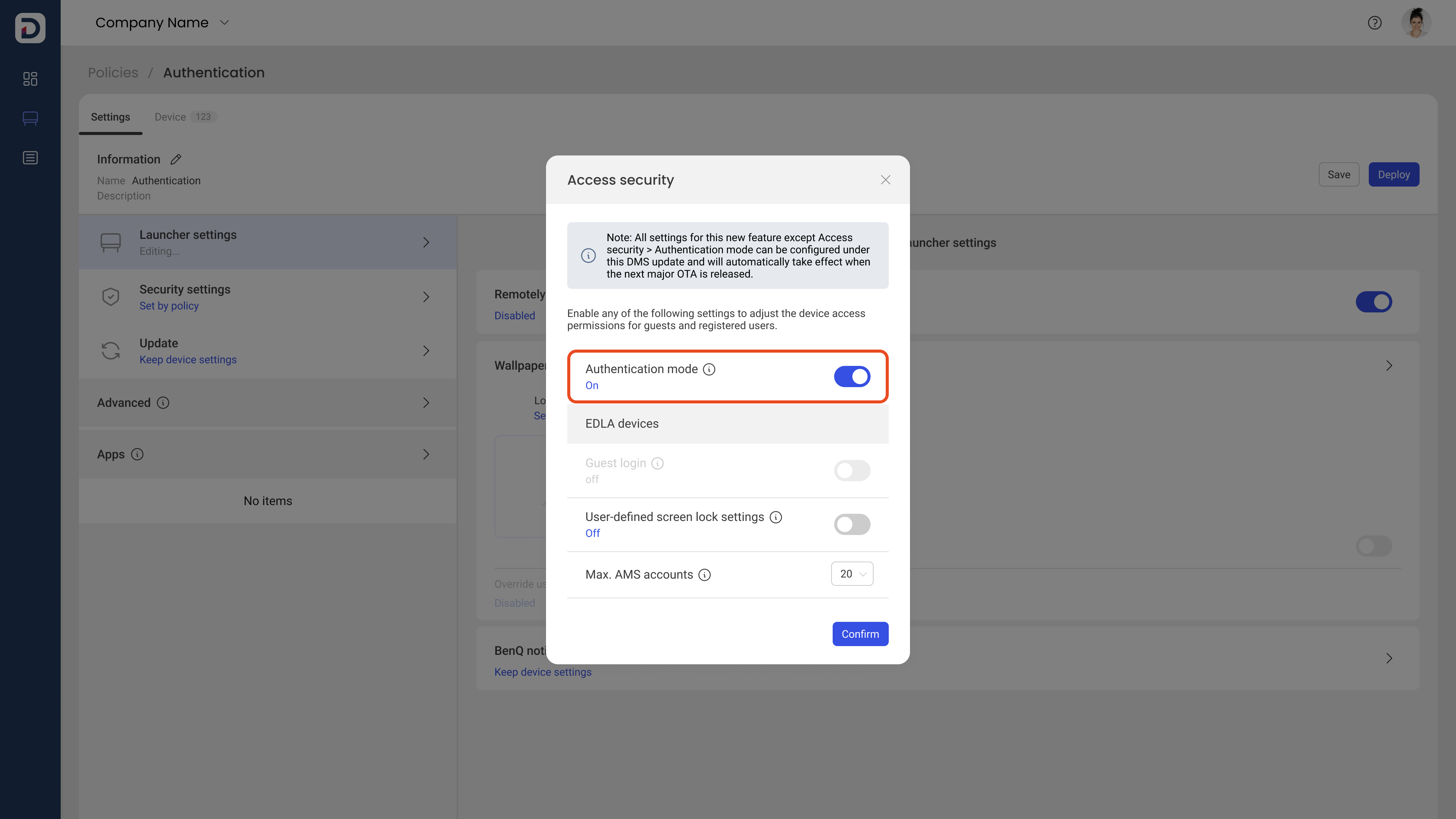 ccess Granted: Balancing User Authority and Security on BenQ Smart ...
