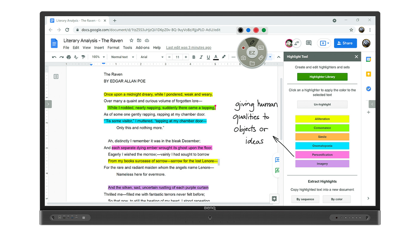 K-12 Activities with Google Docs on BenQ Education Displays | BenQ ...