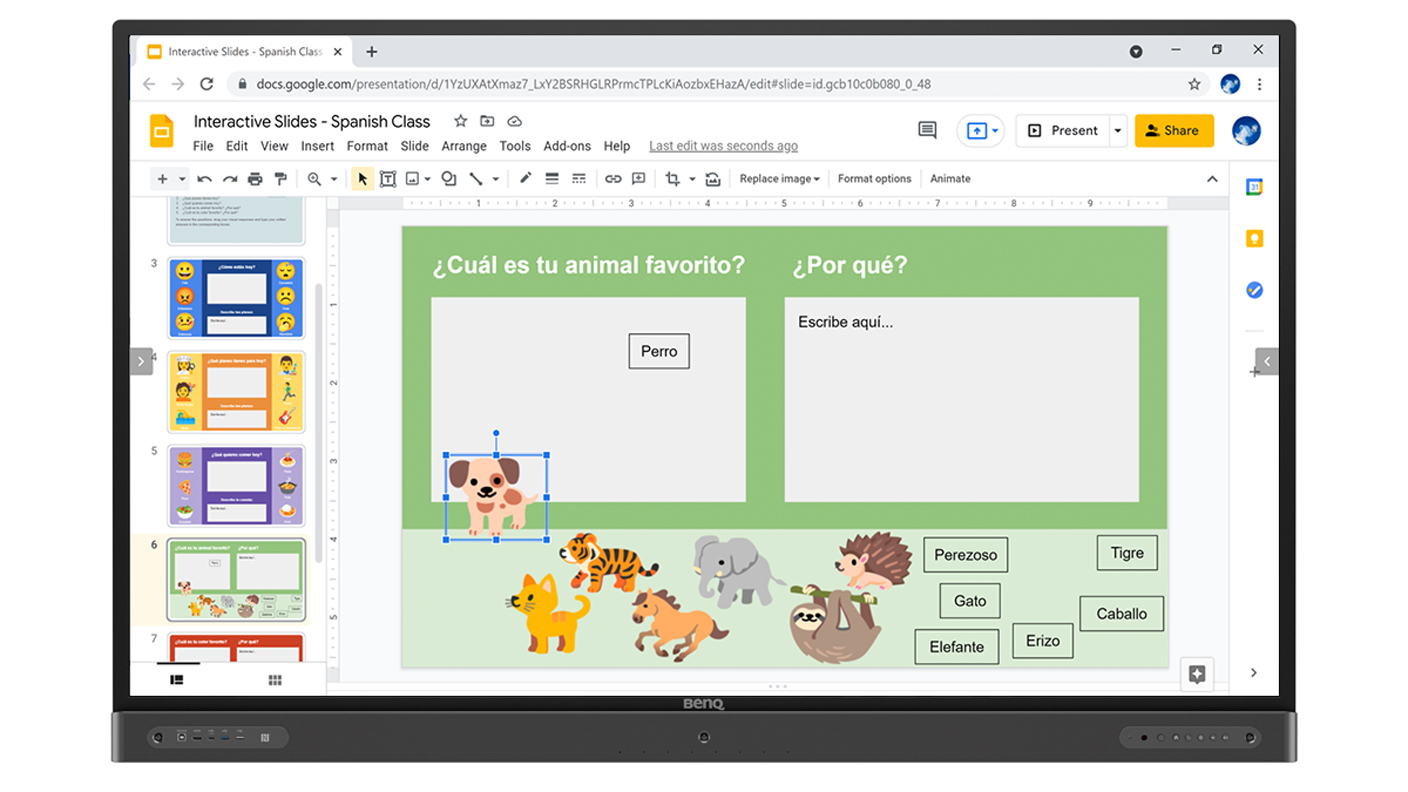 K-12 Activities with Google Slides on BenQ Education Displays | BenQ ...