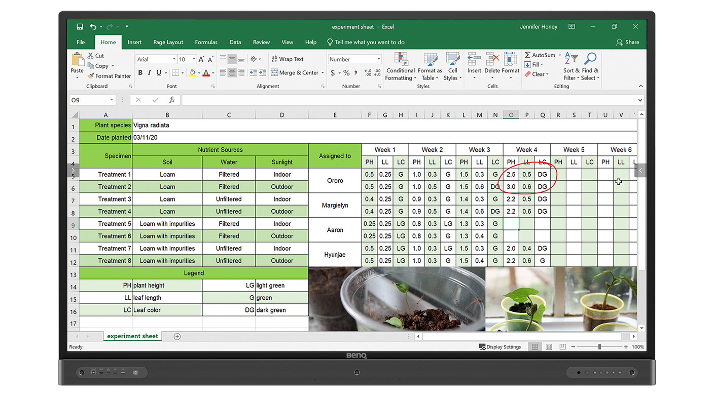K-12 Activities with Microsoft Excel on BenQ Education Displays | BenQ ...