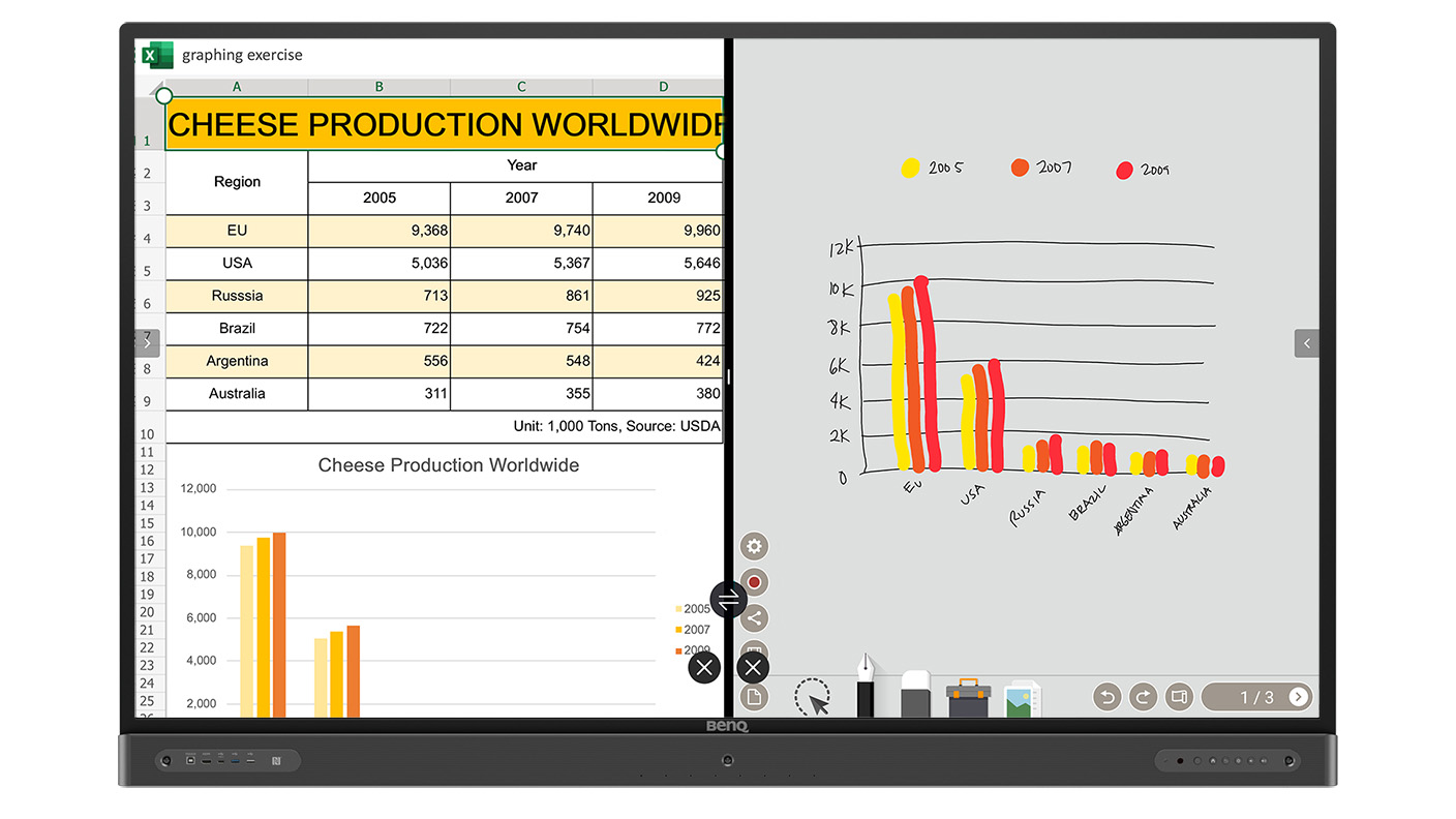 K-12 Activities with Microsoft Excel on BenQ Education Displays | BenQ ...