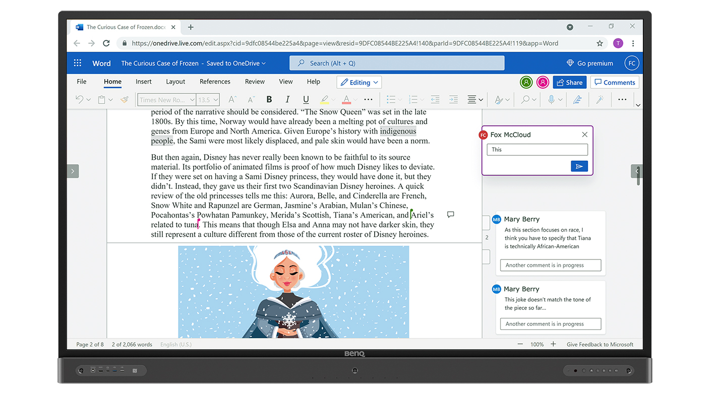 K-12 Activities with Microsoft Word on BenQ Boards | BenQ Education India