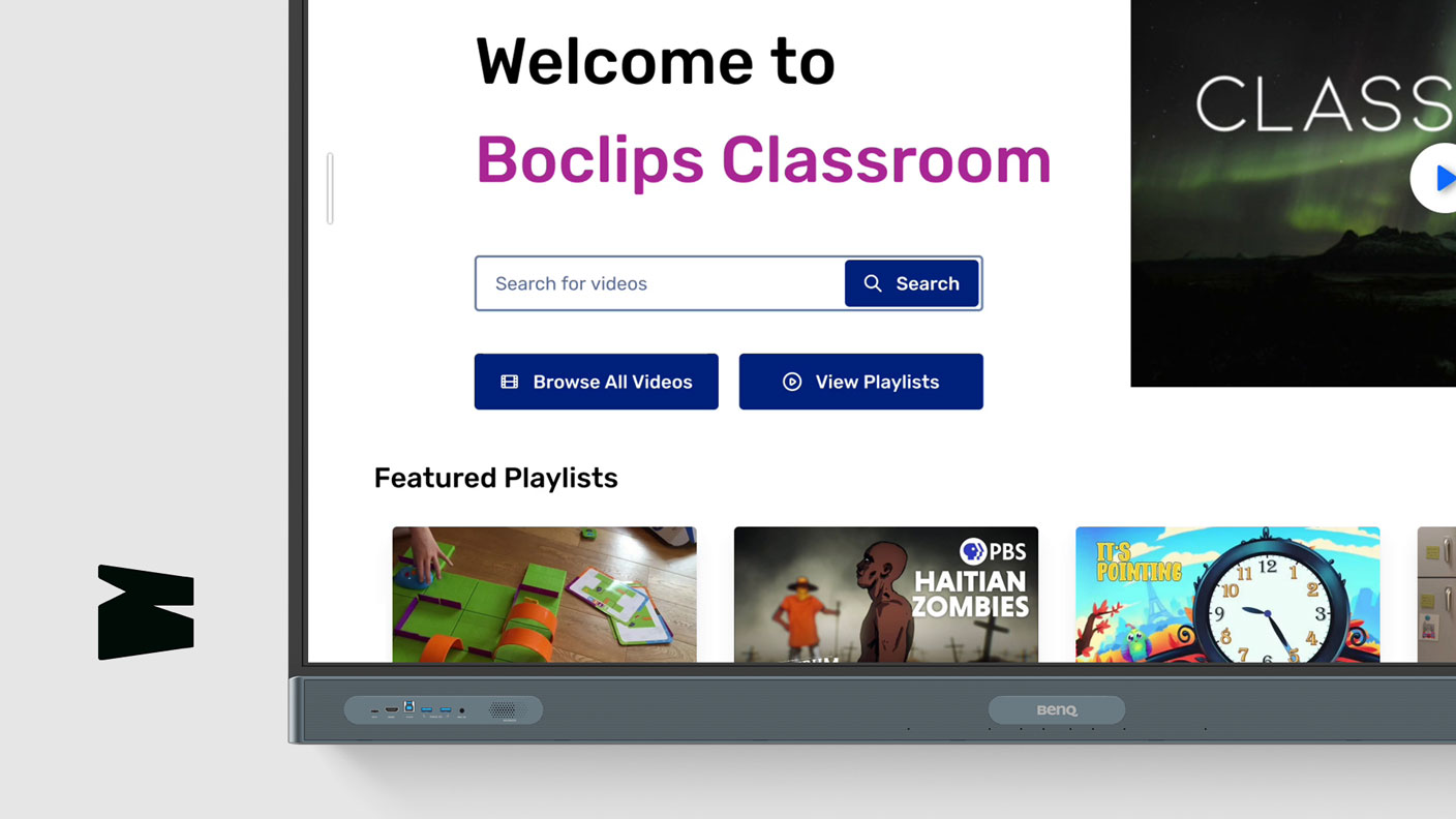 BenQ Partners with Boclips to Offer Boclips Classroom on the BenQ Board ...