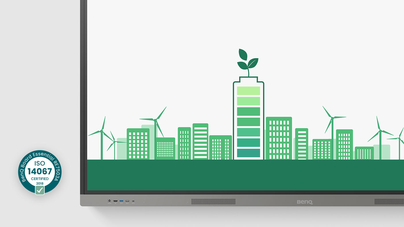 BenQ Board RE7503A Achieves ISO 14067 Certification | BenQ Education ...