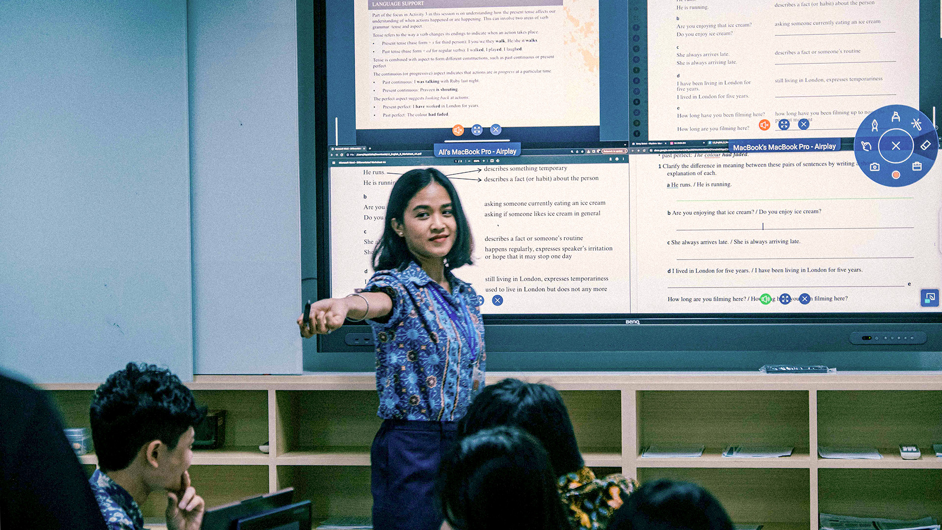 Global Prestasi School upgrades edtech with BenQ Boards | BenQ Education US