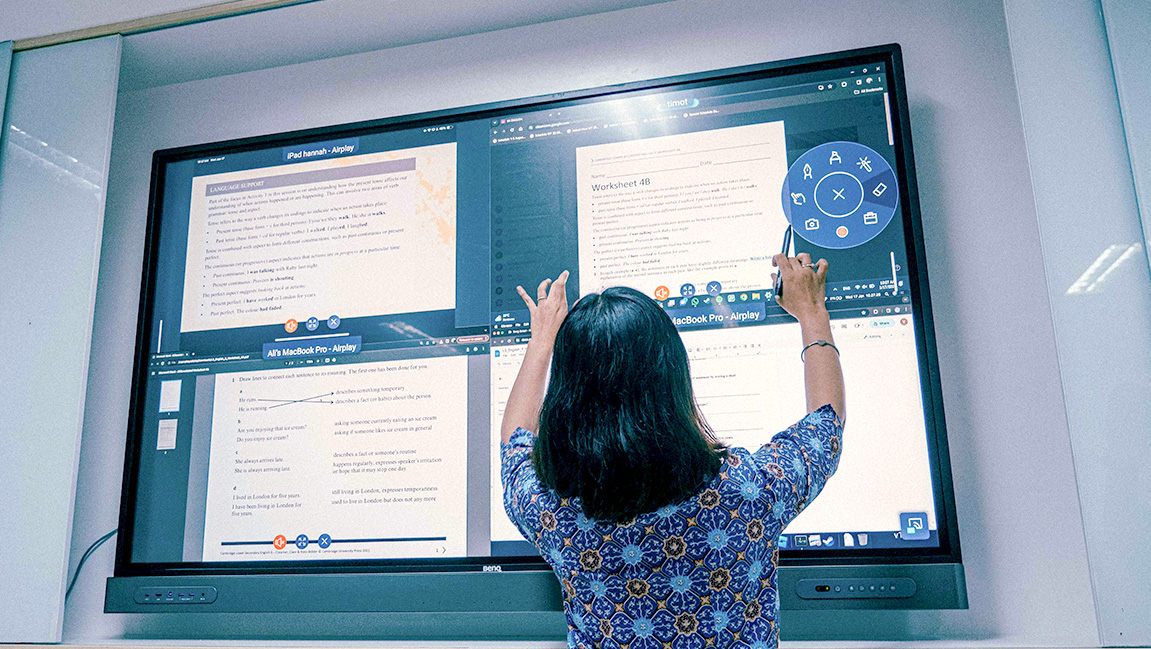 Global Prestasi School upgrades edtech with BenQ Boards | BenQ Education US
