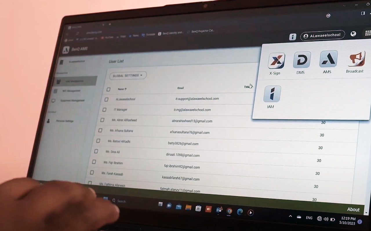Al Awael School Saudi Arabia enhances teaching techniques with BenQ's ...