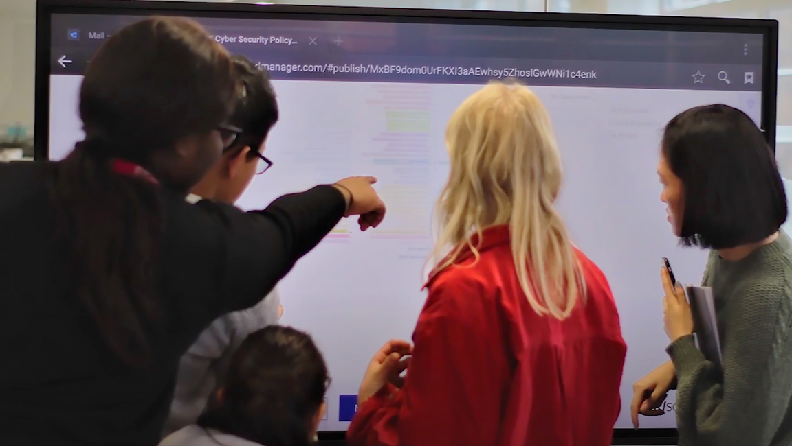 UCL uses BenQ Boards for interactive policy mapping | BenQ Education ...