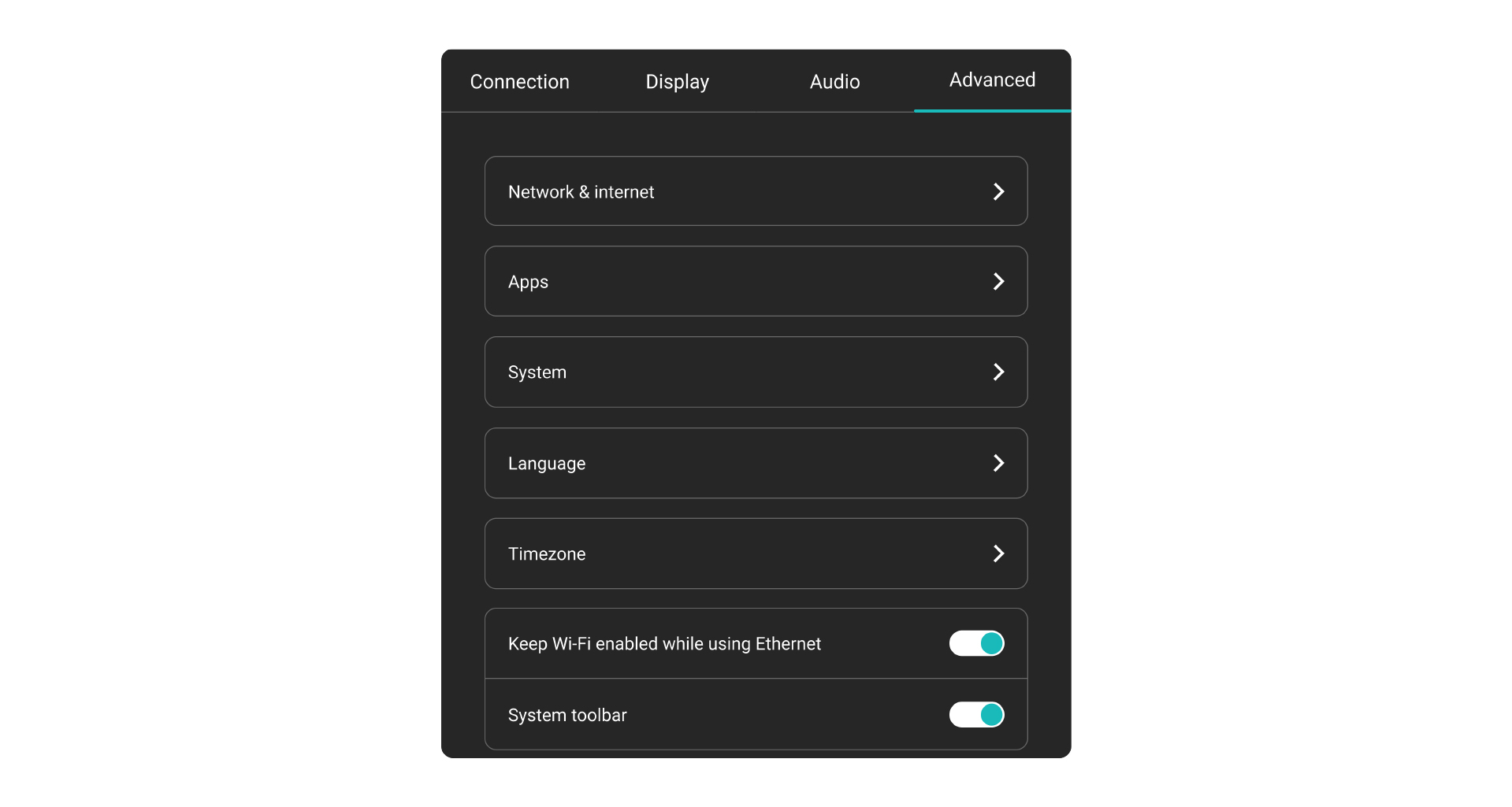 Settings | BenQ Education Asia Pacific