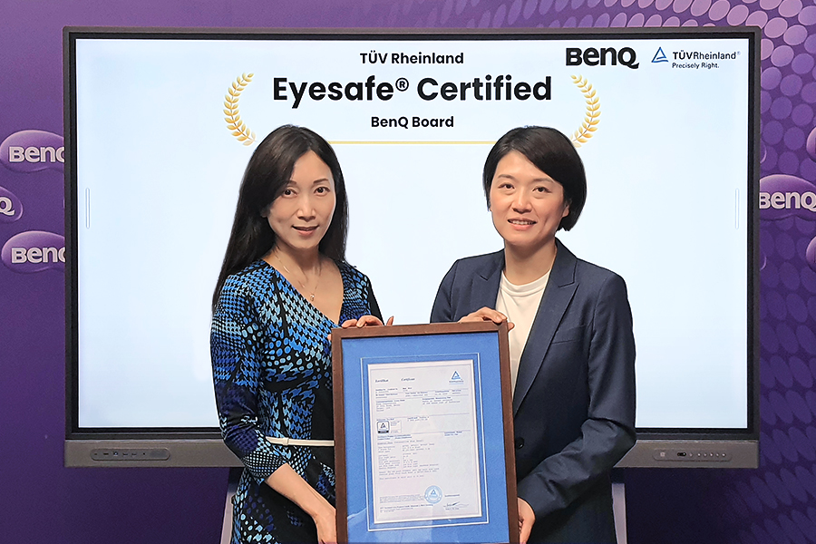 TÜV Rheinland Awards the BenQ Board Pro RP7503 with Eyesafe® Display ...