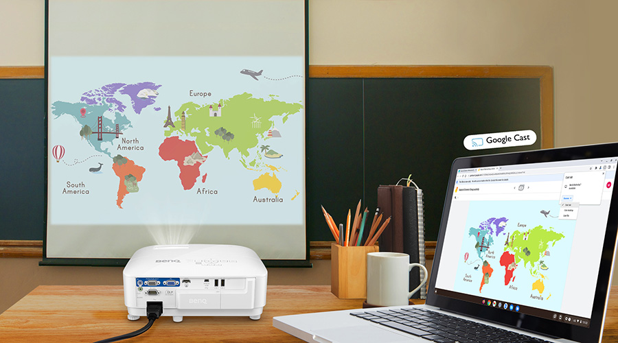 Smart Wireless Projectors for Classrooms User Guide: Chromebook Pairing ...